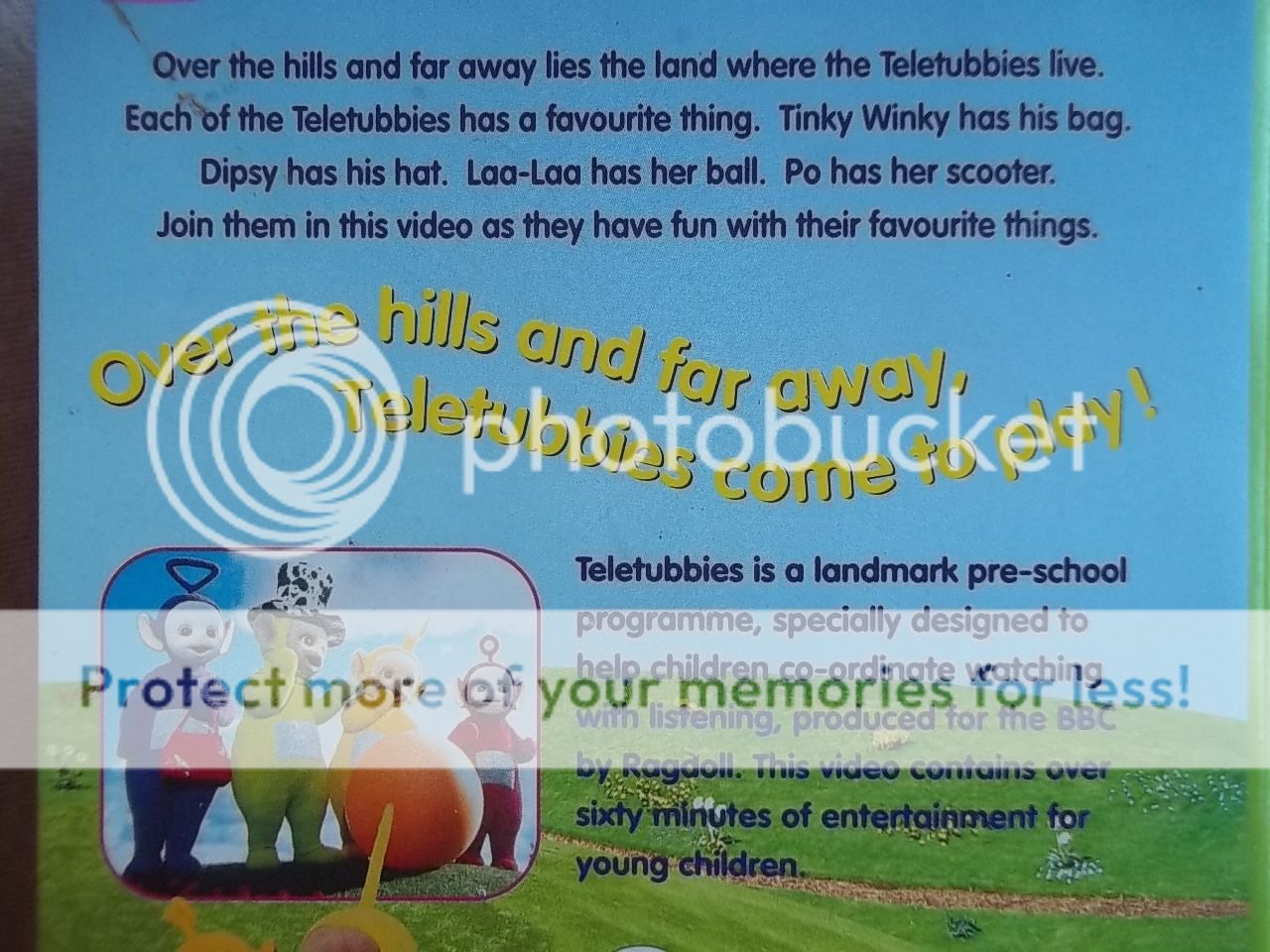 TELETUBBIES Favourite Things VHS video