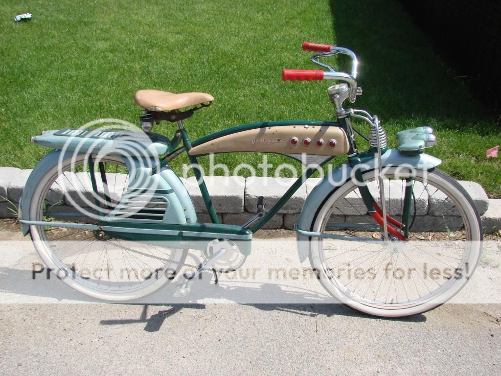 1950 JC Higgins Colorflow Mildly ratty bike | Rat Rod Bikes Bicycle Forum