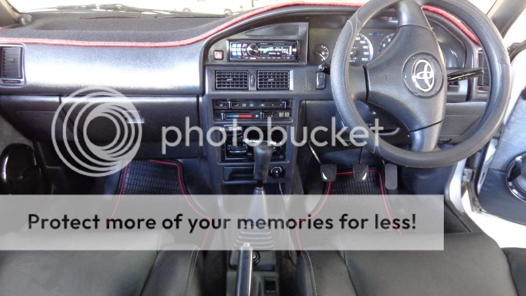Toyota Tazz Interior Modified