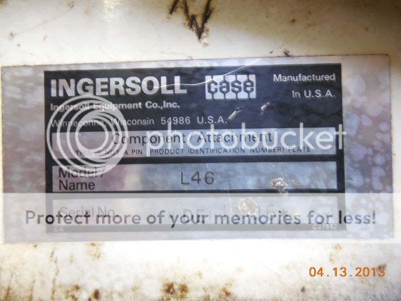 CASE L40 (White) Deck Rebuild with some painting to... | Case Colt ...