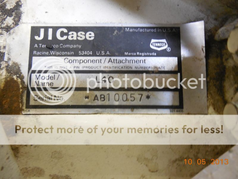 CASE L40 (White) Deck Rebuild with some painting to... | Case Colt ...